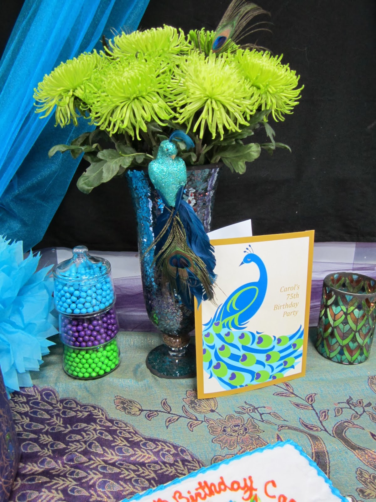 Cindy Lindgren: A Peacock Party