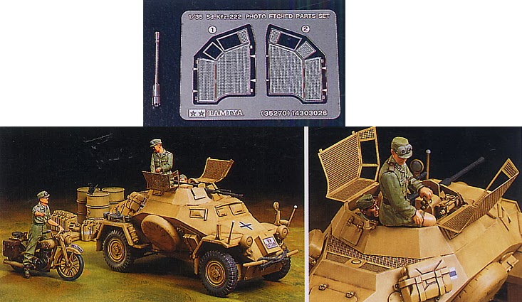 Tamiya 35286 - German Armored Car Sd.Kfz.222 North African Campaign ...