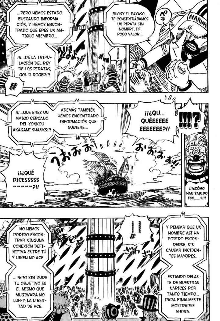 One Piece Manga Capitulo 549. Zarpando a la batalla ~ ParaisoGrandLine