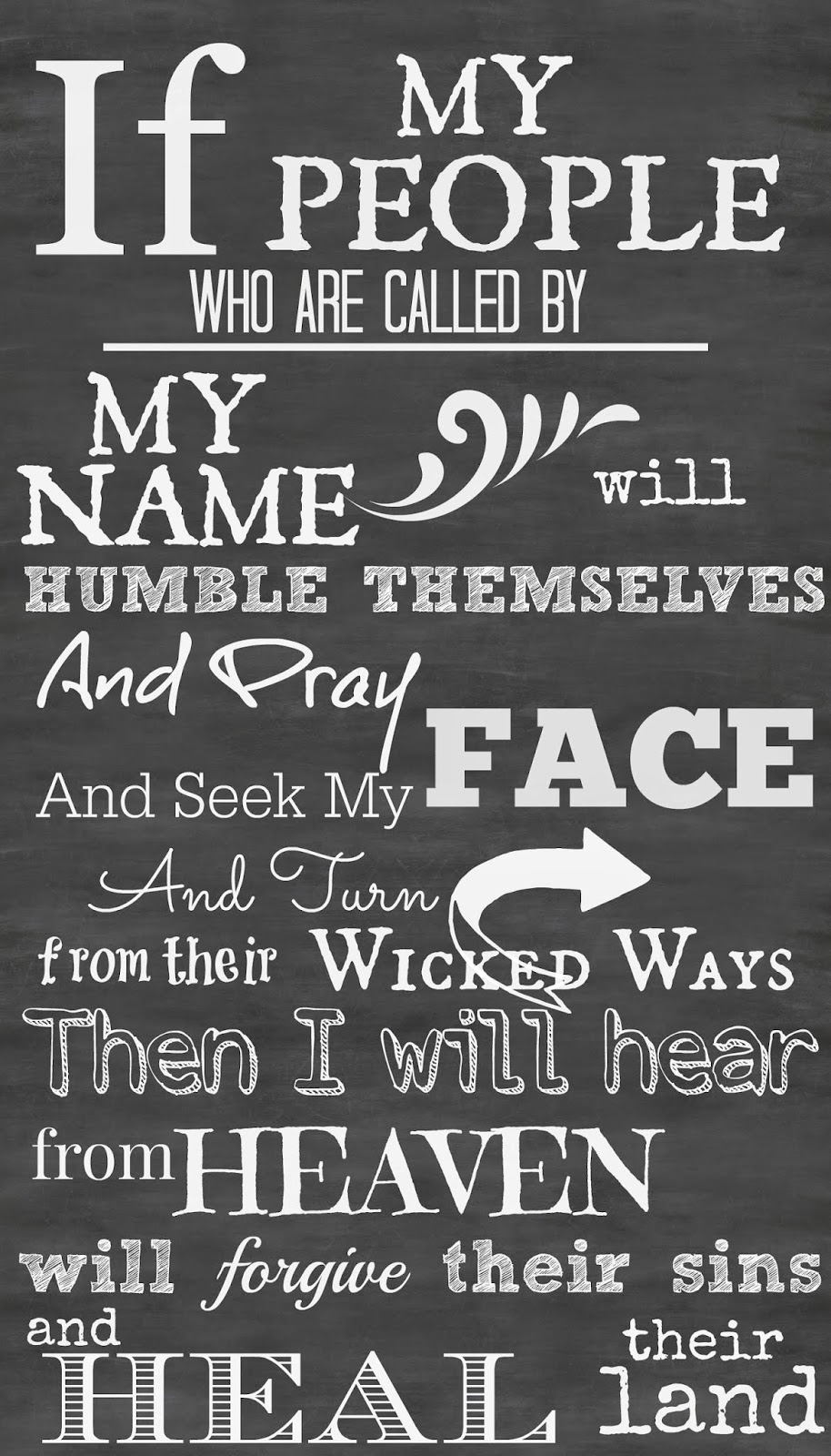PRINTABLE CHALK ART~ SUNDAY SCRIPTURE - Interior Design Ideas for Your ...