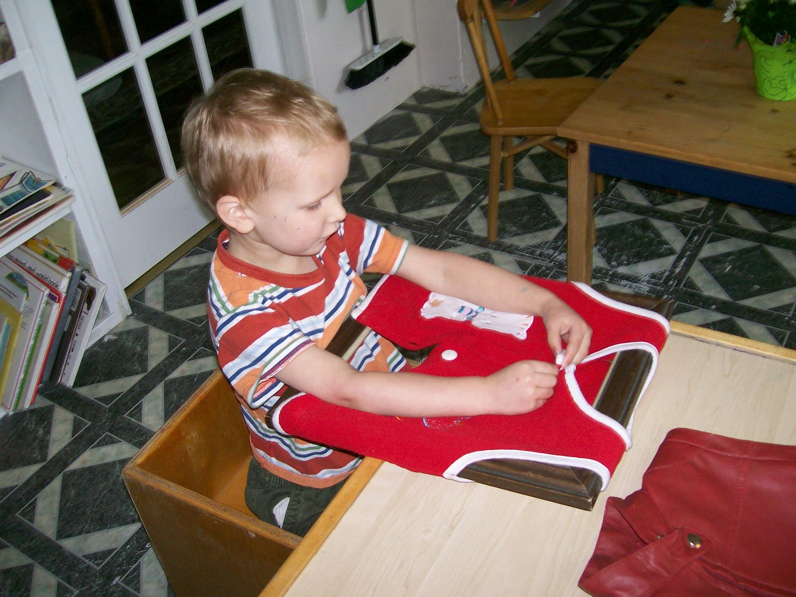 Tree House Preschool Daycare: Dressing frames provide the opportunity ...