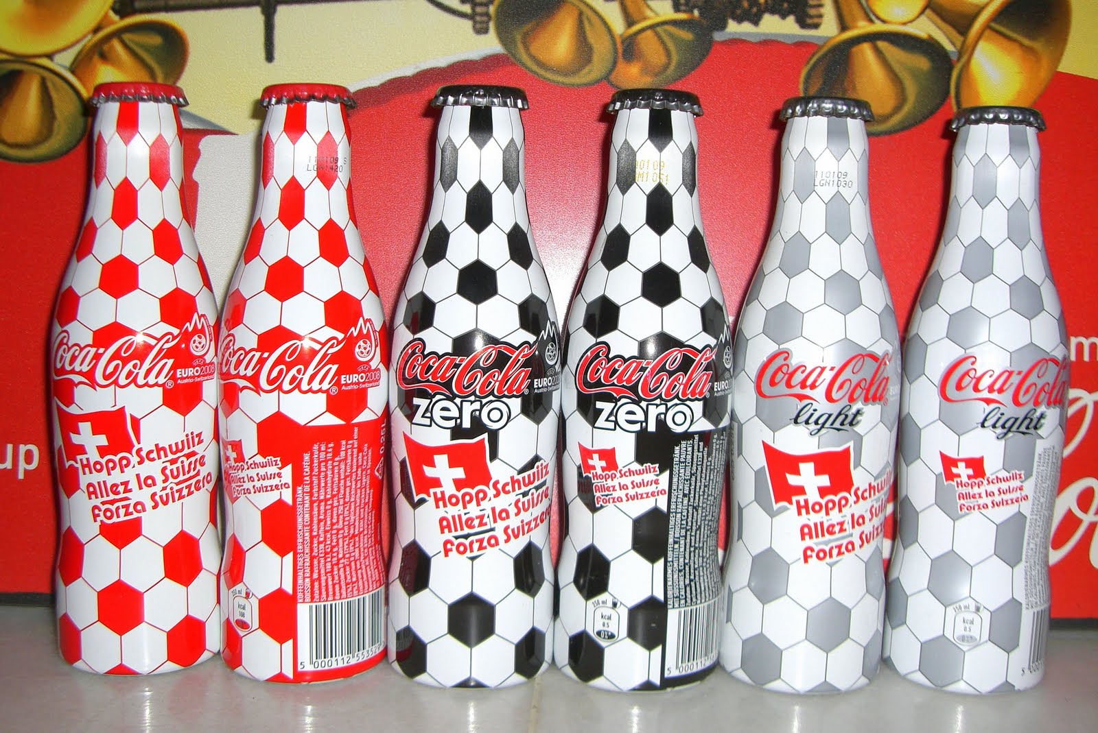 Aluminum Bottle Collector Club: Coca Cola EuroCup Aluminum Bottle ...
