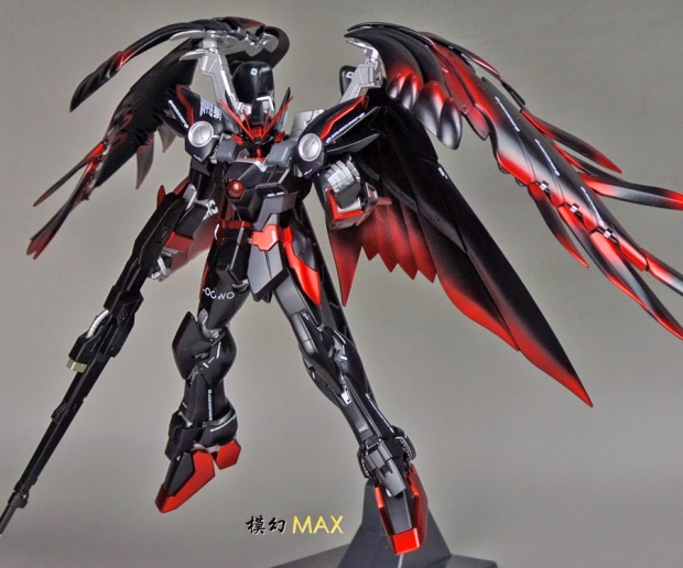 Custom Build: MG 1/100 Wing Gundam Zero Custom EW ver. "Dark"