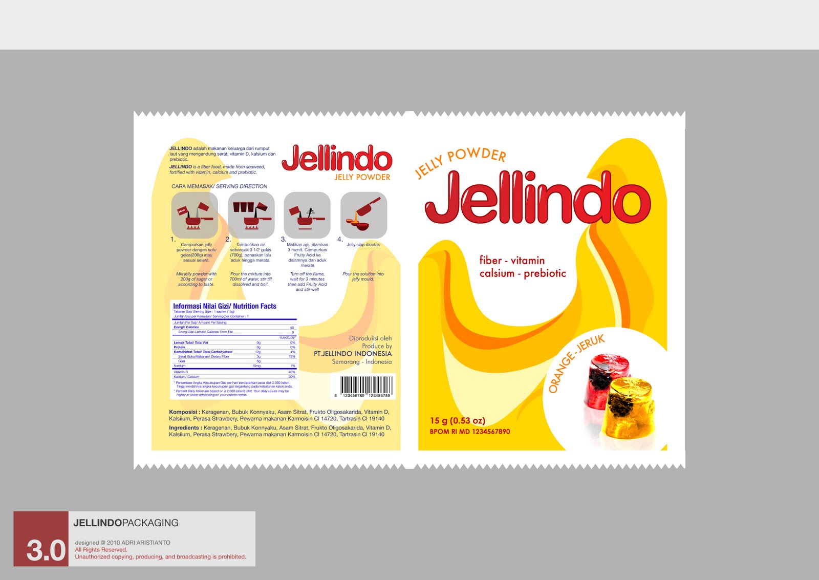 A.I.D [an integrated design]: Jelly Packaging Concept