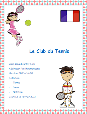 Francais A1: Les clubs