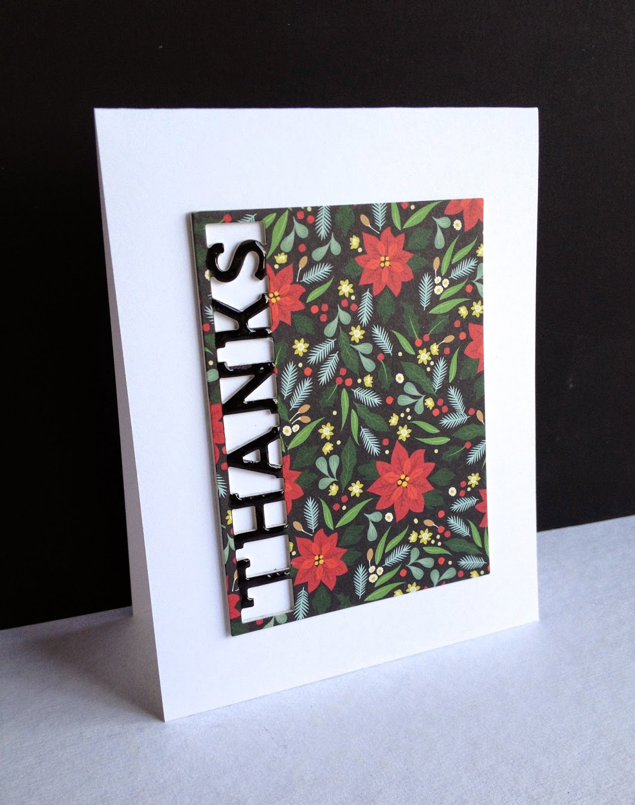 I'm in Haven: Simple Christmas Thank You Cards...Finally!!