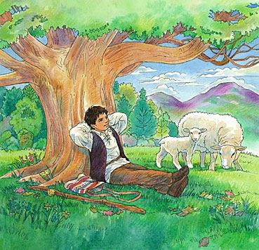 The Shepherd Boy and The Wolf Story ~ Cute Inspirational Moral Stories ...
