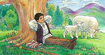 The Shepherd Boy and The Wolf Story ~ Cute Inspirational Moral Stories ...