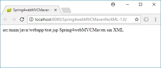 Holocron: Spring Framework: simple webMVC sin XML, Maven, Glassfish en IntelliJ