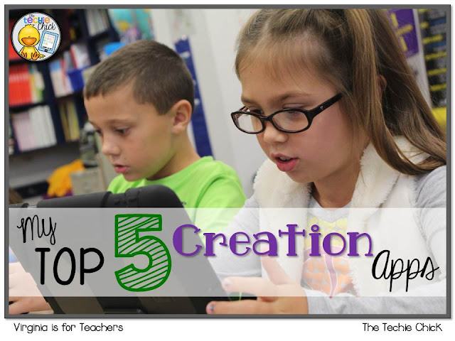 Top 5 Creation Apps | Virginia is for Teachers
