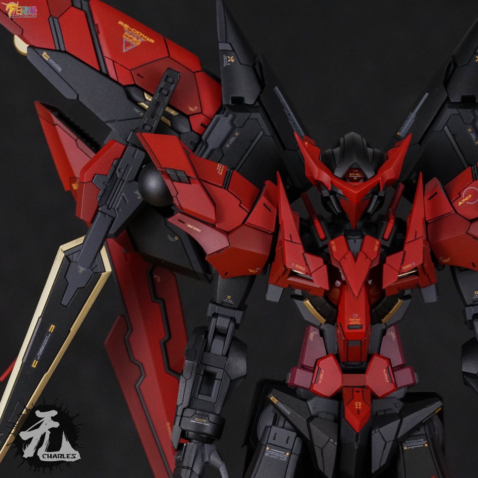 Custom Build: MG 1/100 Gundam Exia Dark Matter [Infinite Dimension ...