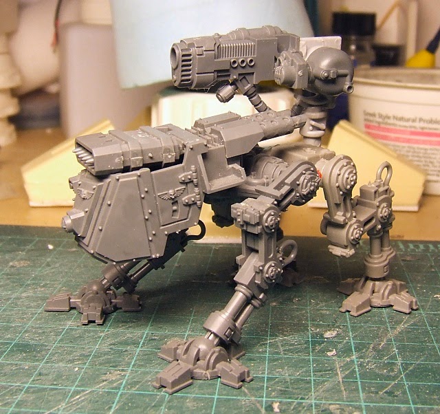 Space Wolves Dreadnought kit-bash #2