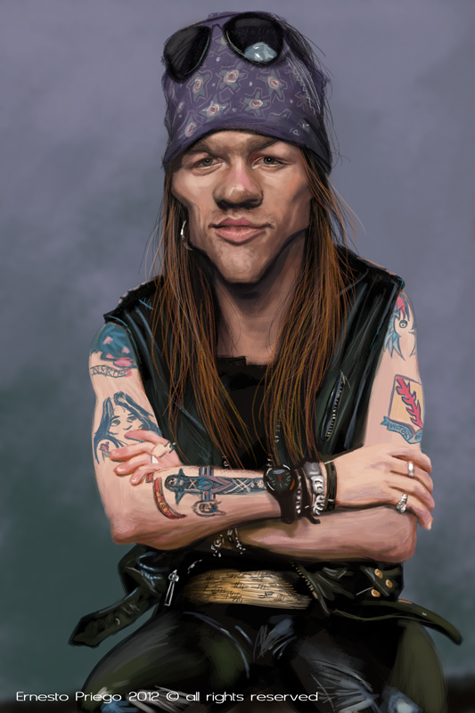 Ernesto Priego: Axl Rose