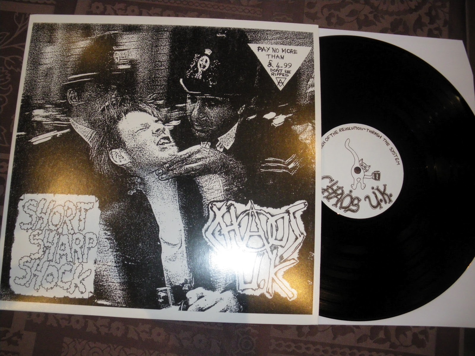 No Punks In K-Town: CHAOS UK - Short Sharp Shock