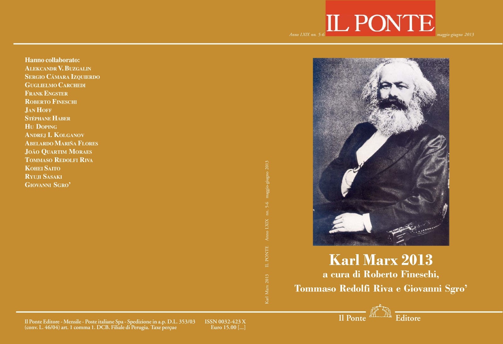 materialismo storico: Il numero de "Il ponte" su Karl Marx