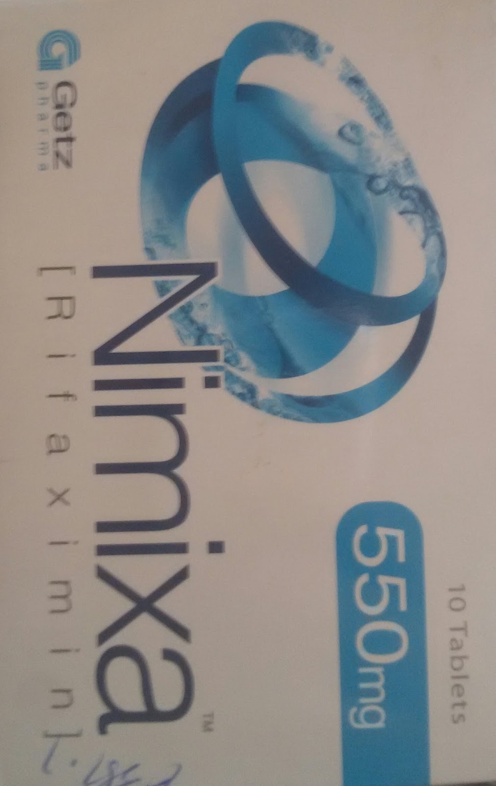 Medicine Guide: Nimixa rifaximin tablets by Gets