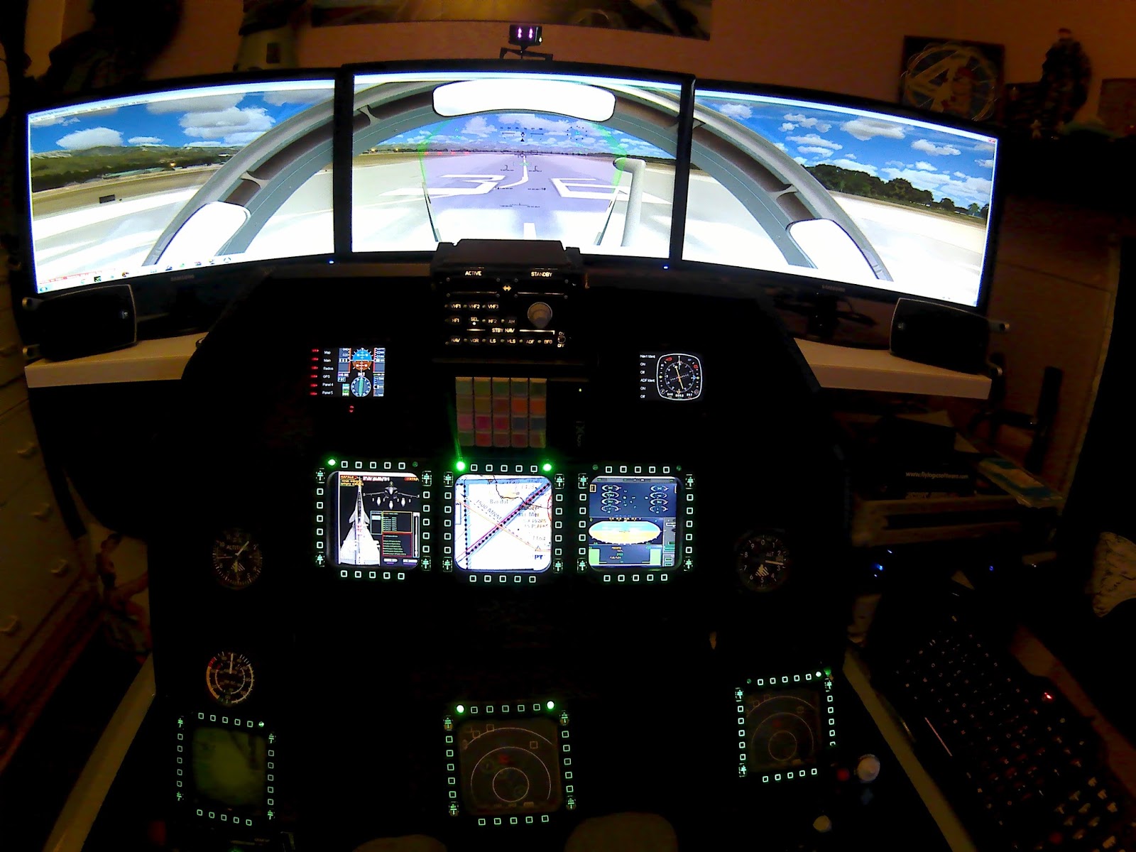 my homebuilt cockpit: Soirée PBS, le pilote du soir, Antoine aux ...