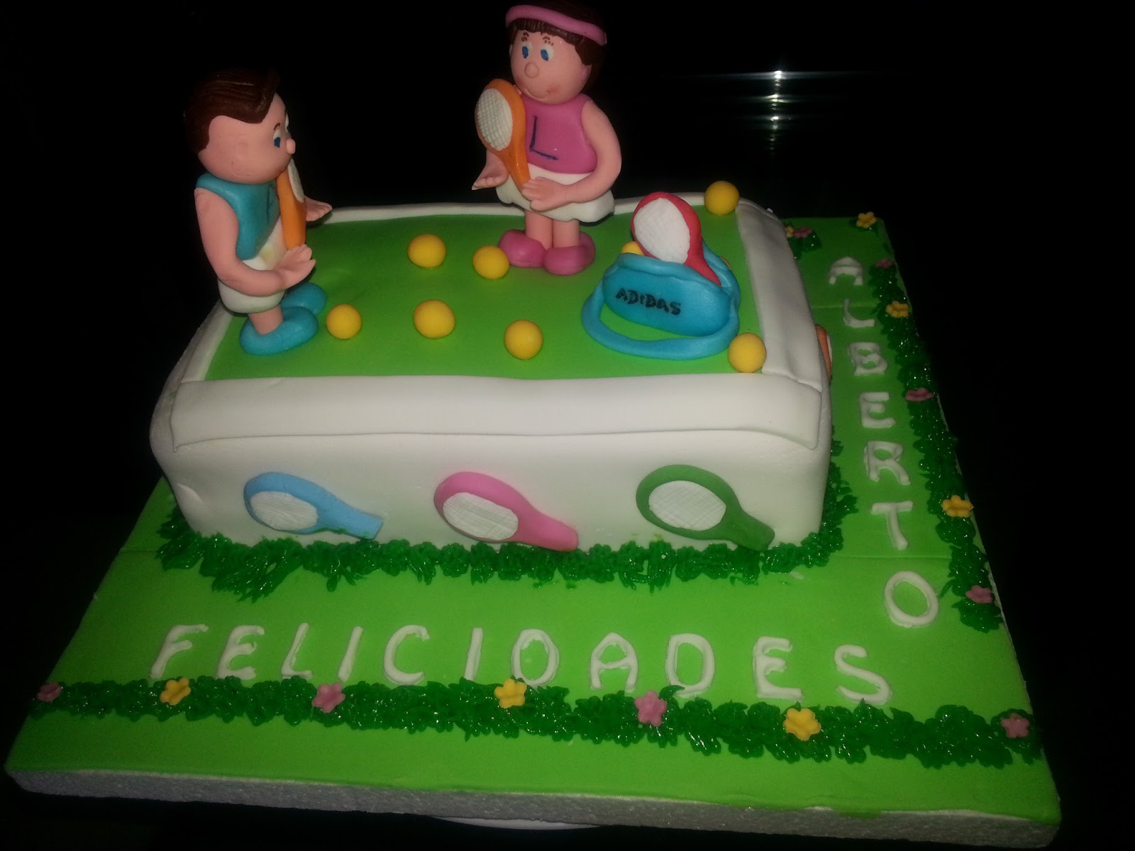 Fashion Cake's: Tarta Frontón.