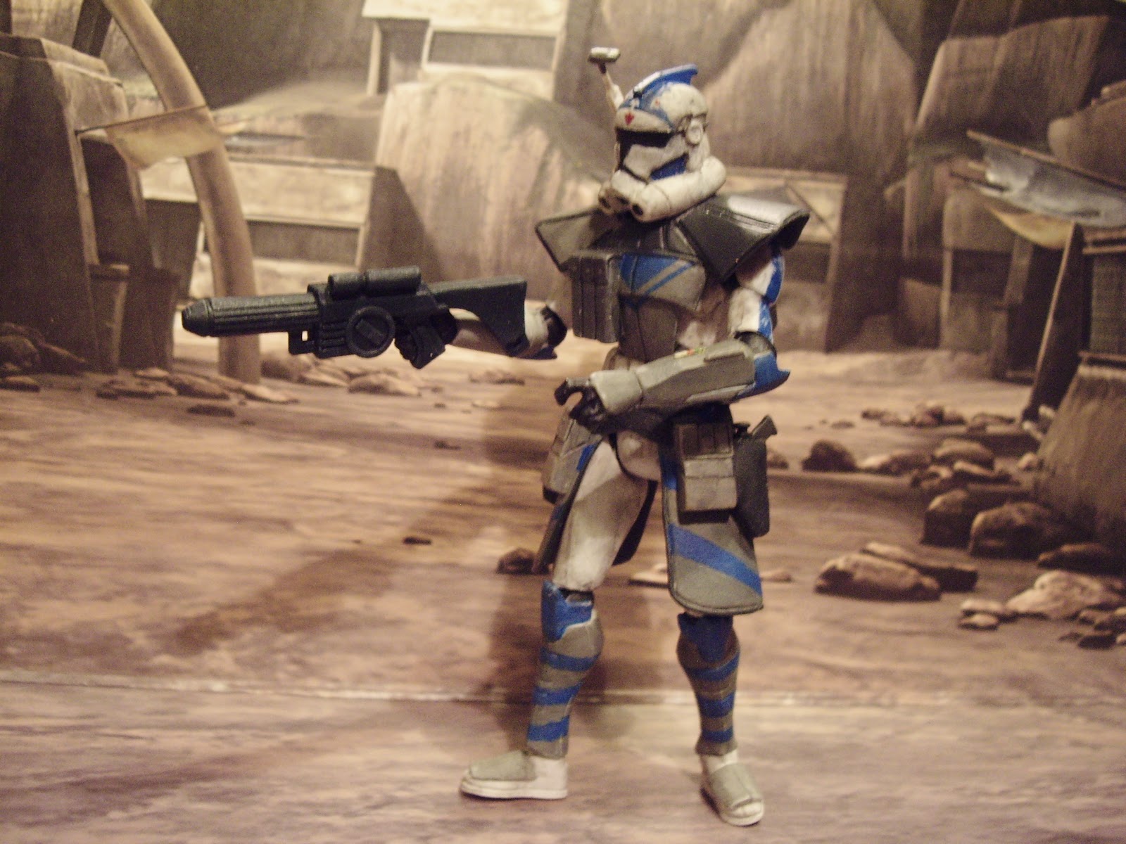 Customs for the Kid: CLONE WARS ARC TROOPER "FIVES" created by Darth Daddy