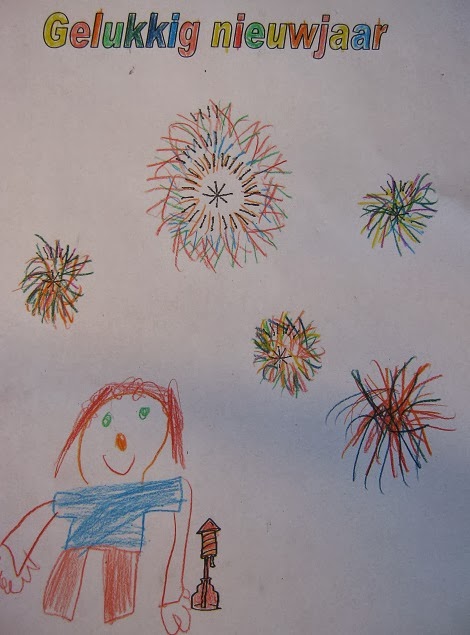 Tekenderwijs: Vuurwerk groep 1-2