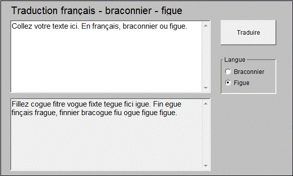 Le blog aléatoire: Le texte illisible
