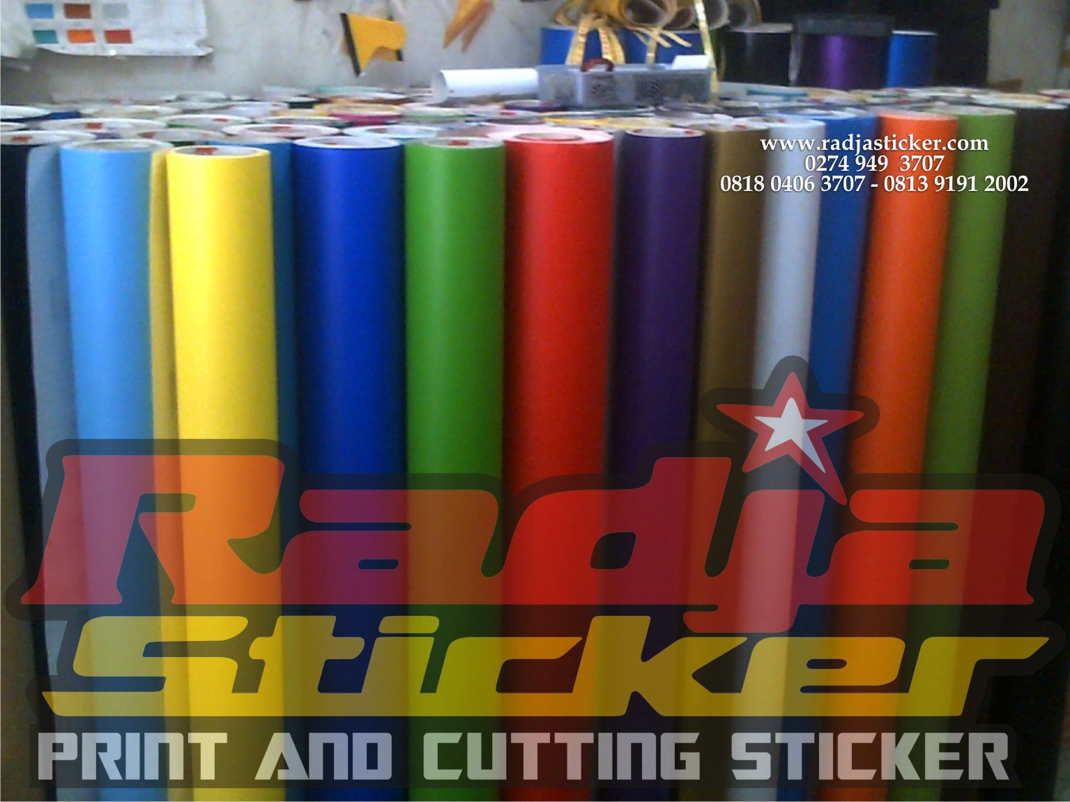 TUKANG STIKER CUTTING - Radja Sticker