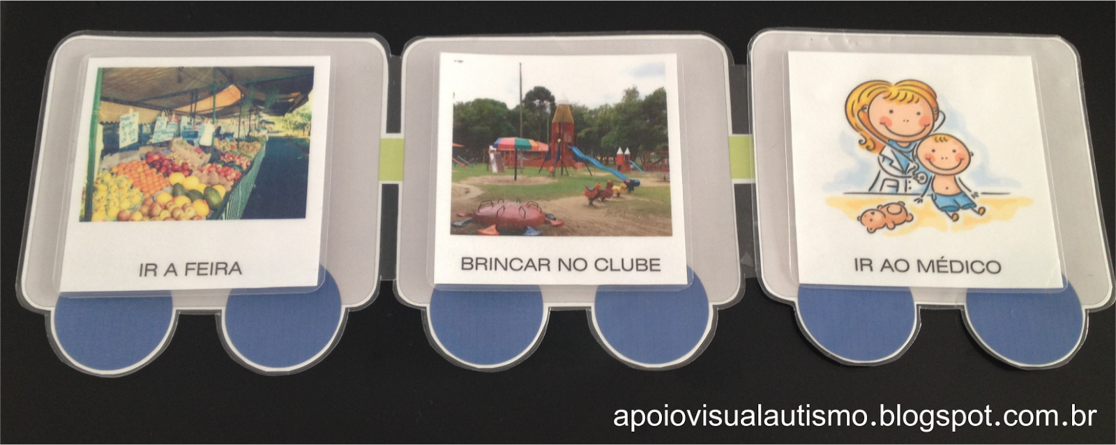 Apoio Visual :: Autismo: Rotina de parede