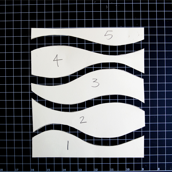 My Creative Scrapbook: How to Make Layered Patterned Paper Waves by ...