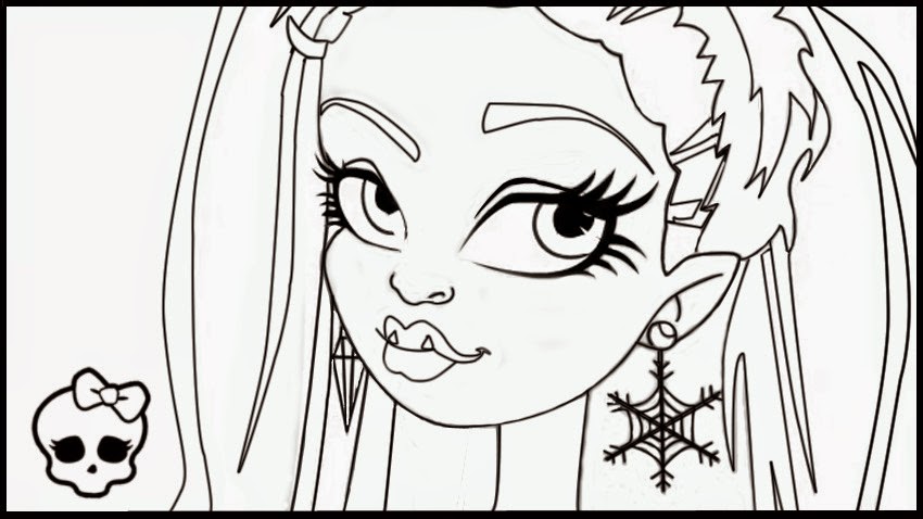 Coloring Pages: Monster High Coloring Pages Free and Printable