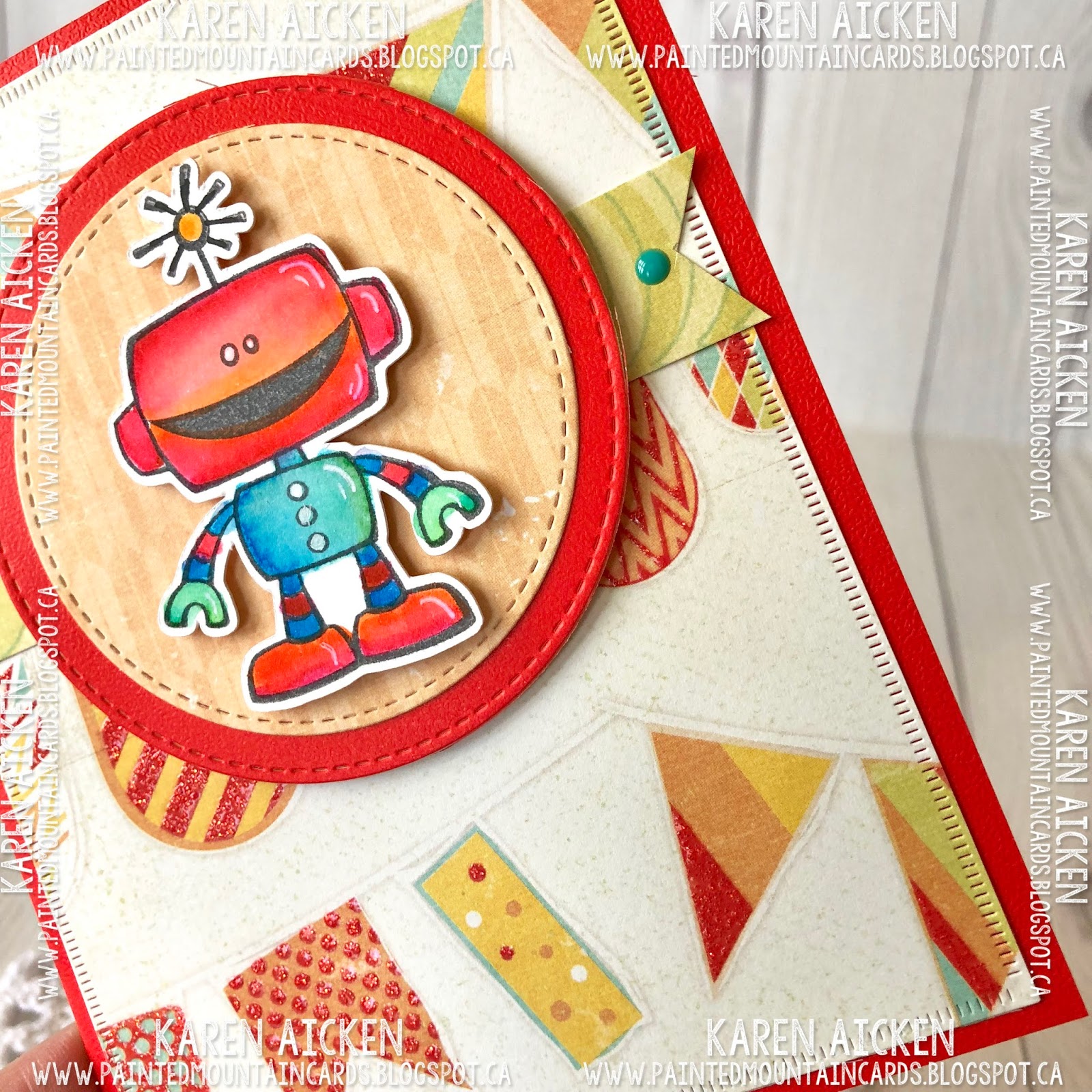 Painted Mountain Cards: Birthday Cards for Boys