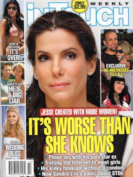 Sandra Bullock Hairstyle Trends: Sandra Bullock Magazine Cover Pictures