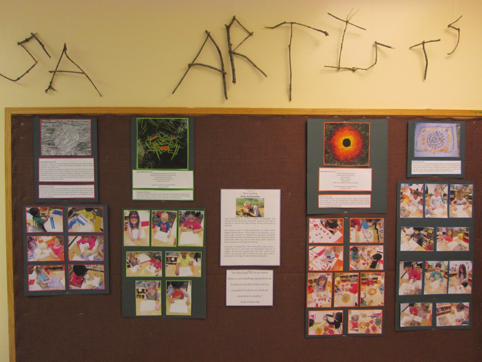 Exploring Through the Eyes of Classroom 5A: Spring Into Art Show