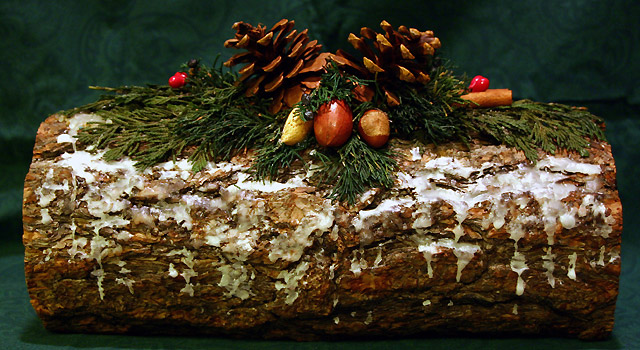 Pagan Yule Log