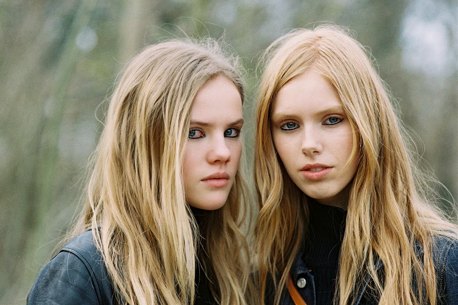 Vanessa Jackman: Paris Fashion Week AW 2015....Elisabeth and Lululeika