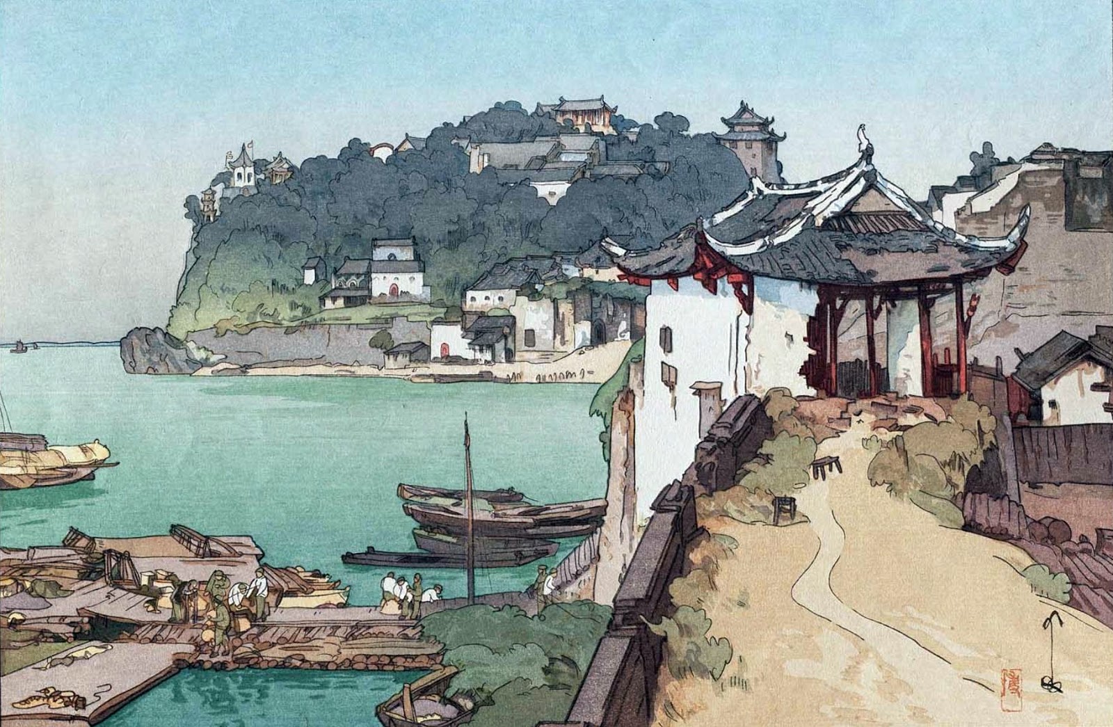 Hiroshi Yoshida | Landscape painter / printmaker | Tutt'Art@ | Pittura ...