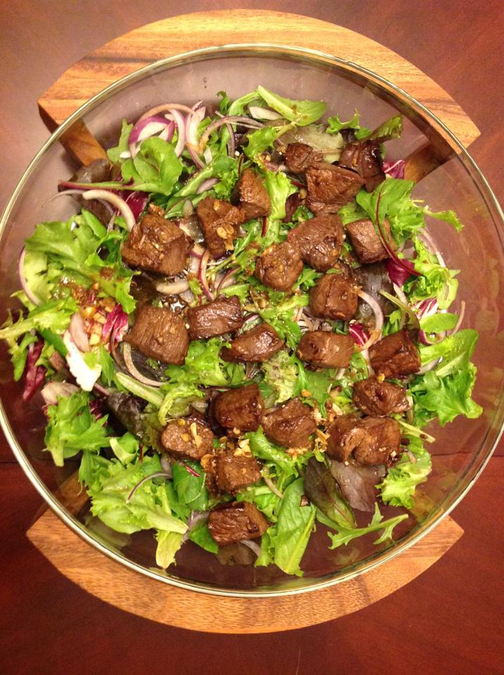 A mod on Charles Phan's (The Slanted Door) Shaking Beef - the best ...