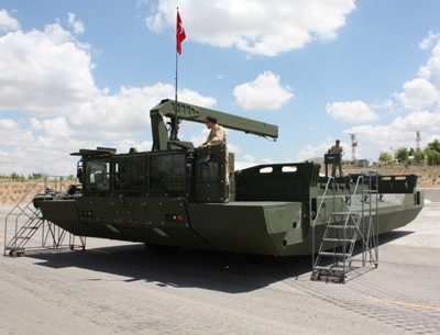 Turkish FNSS Armoured Amphibious Assault Bridge | Global Military Review