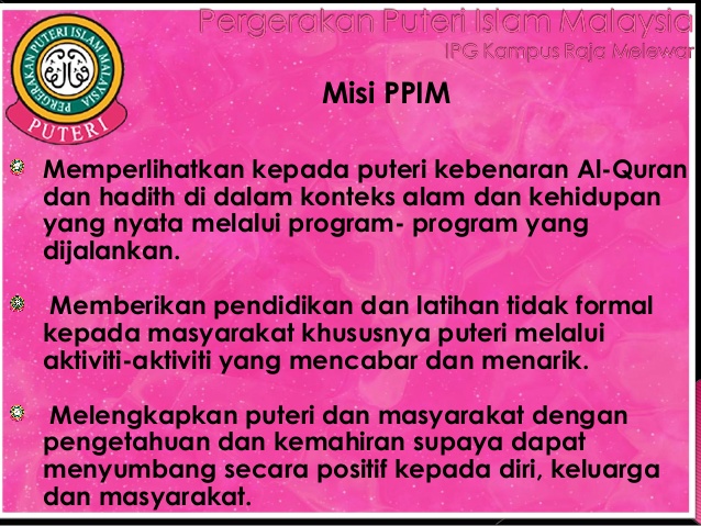 PERSATUAN PUTERI ISLAM 5 IXORA: PERSATUAN PUTERI ISLAM 5IXORA