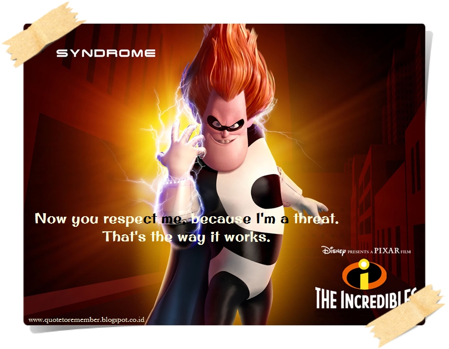 #TheIncredibles #Syndrome #WaltDisneyPixar #BradBird