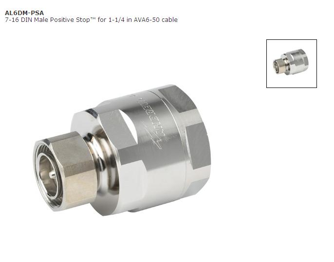 ANDREW COMMSCOPE: Connector untuk kabel feeder Coaxial ANDREW dan COMMSCOPE