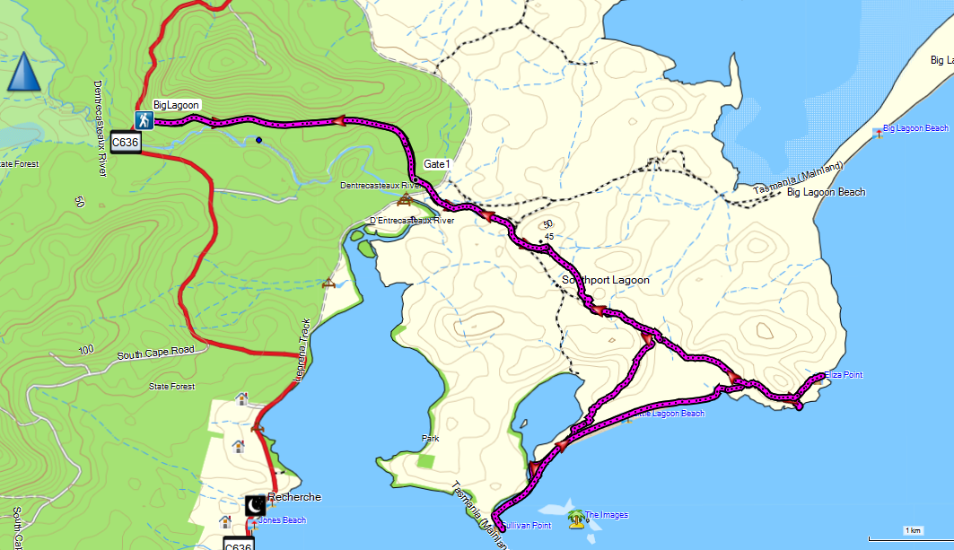 Little Lagoon Beach | Hiking South East Tasmania