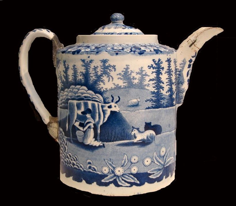 Dishy News - A Transferware Blog: TRANSFERWARE TEAPOTS