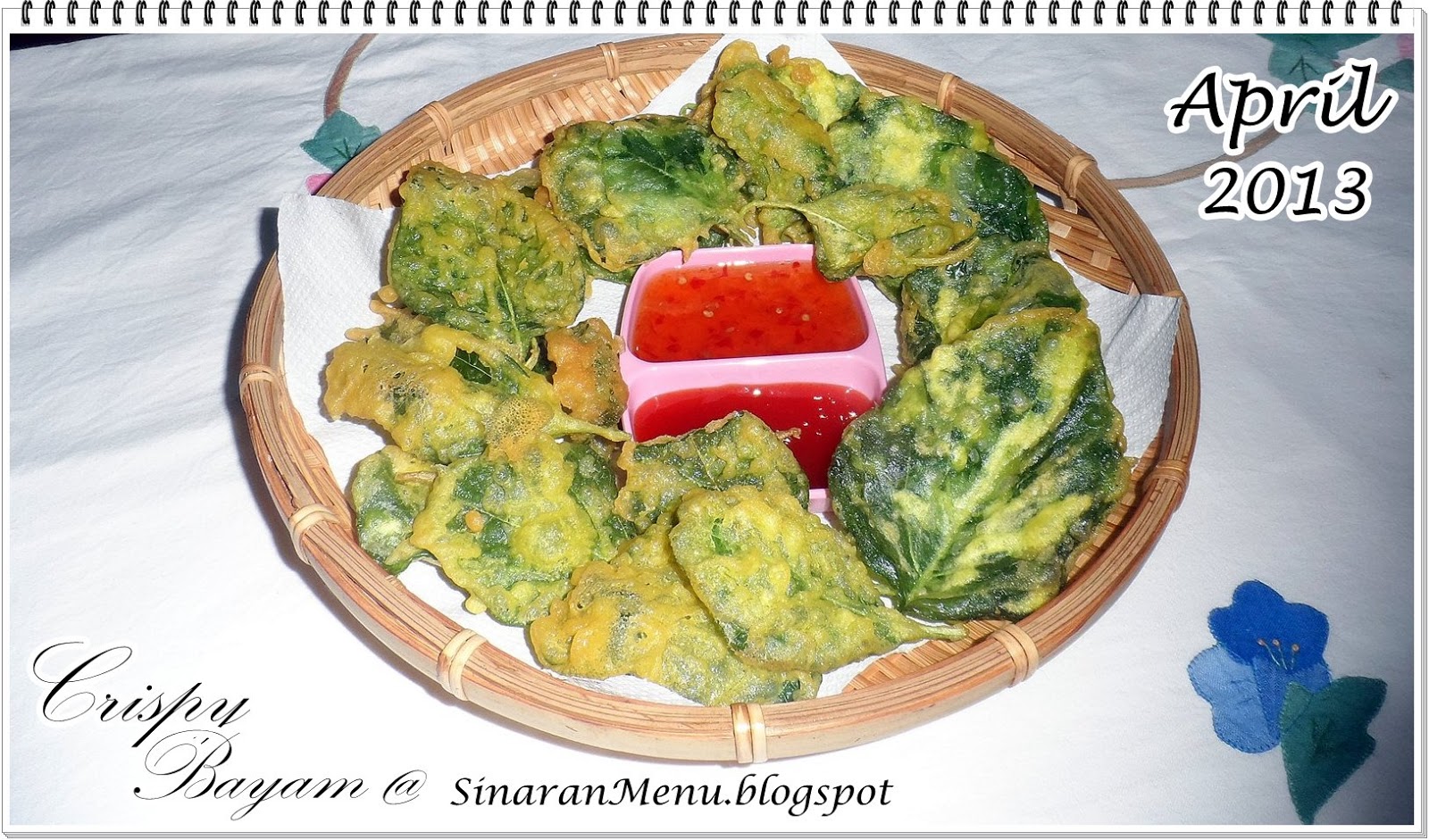 Crispy bayam