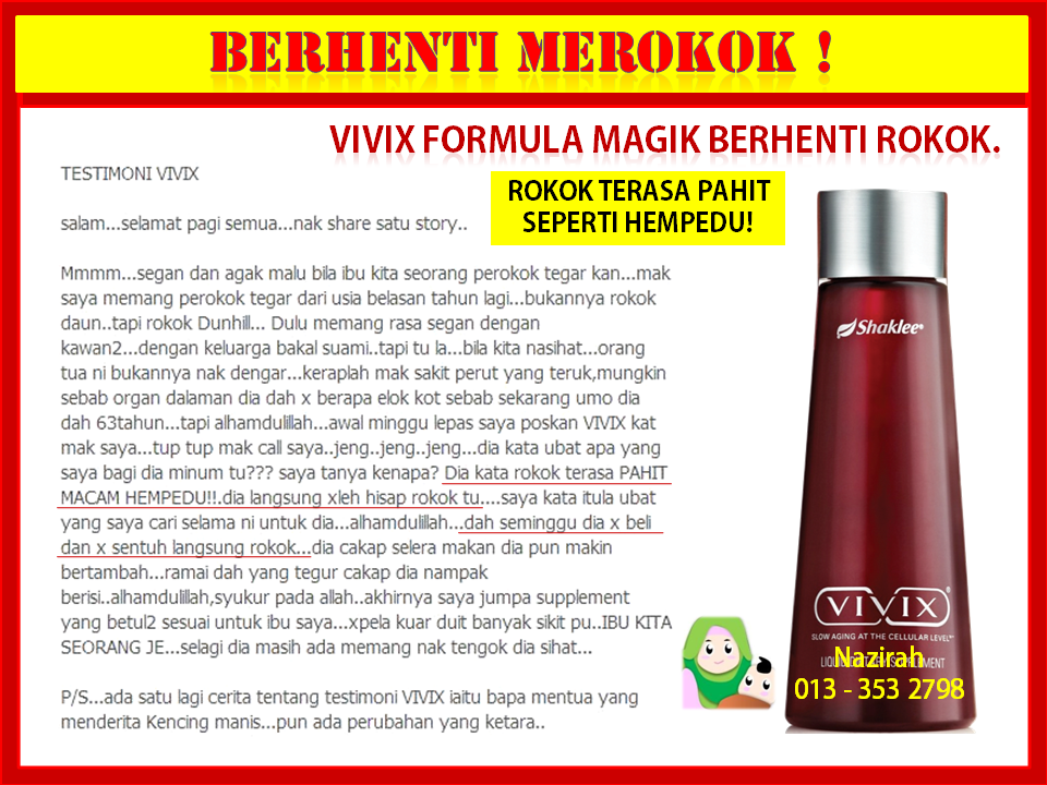 Vitamin untuk Extra Sihat!: BERHENTI MEROKOK!