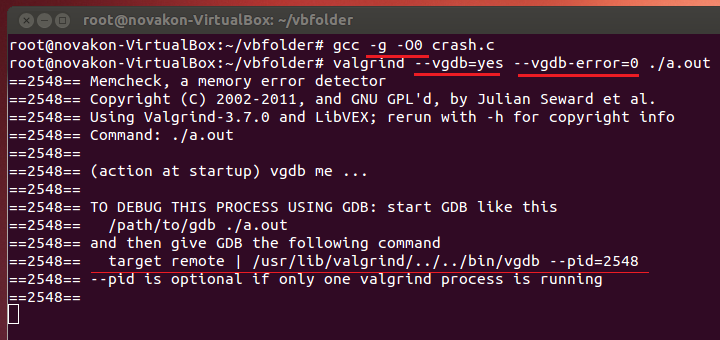 還在學 Linux 筆記 Valgrind Gdb