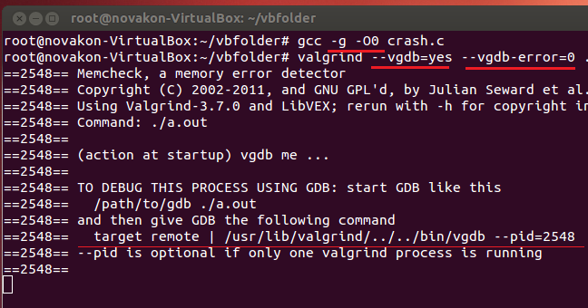 還在學: Linux 筆記: valgrind + gdb 還在學: Linux 筆記: valgrind + gdb