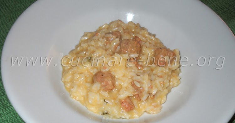 Risotto con salsiccia - Cucinare Bene | Ricette