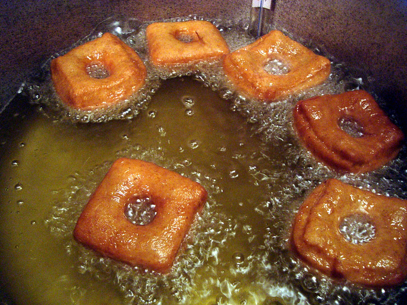A Couple in the Kitchen: Squared Cider Doughnuts: Secret Recipe Club