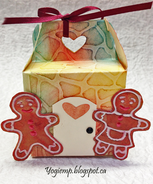 Art with Yogi: Gingerbread Gable Box