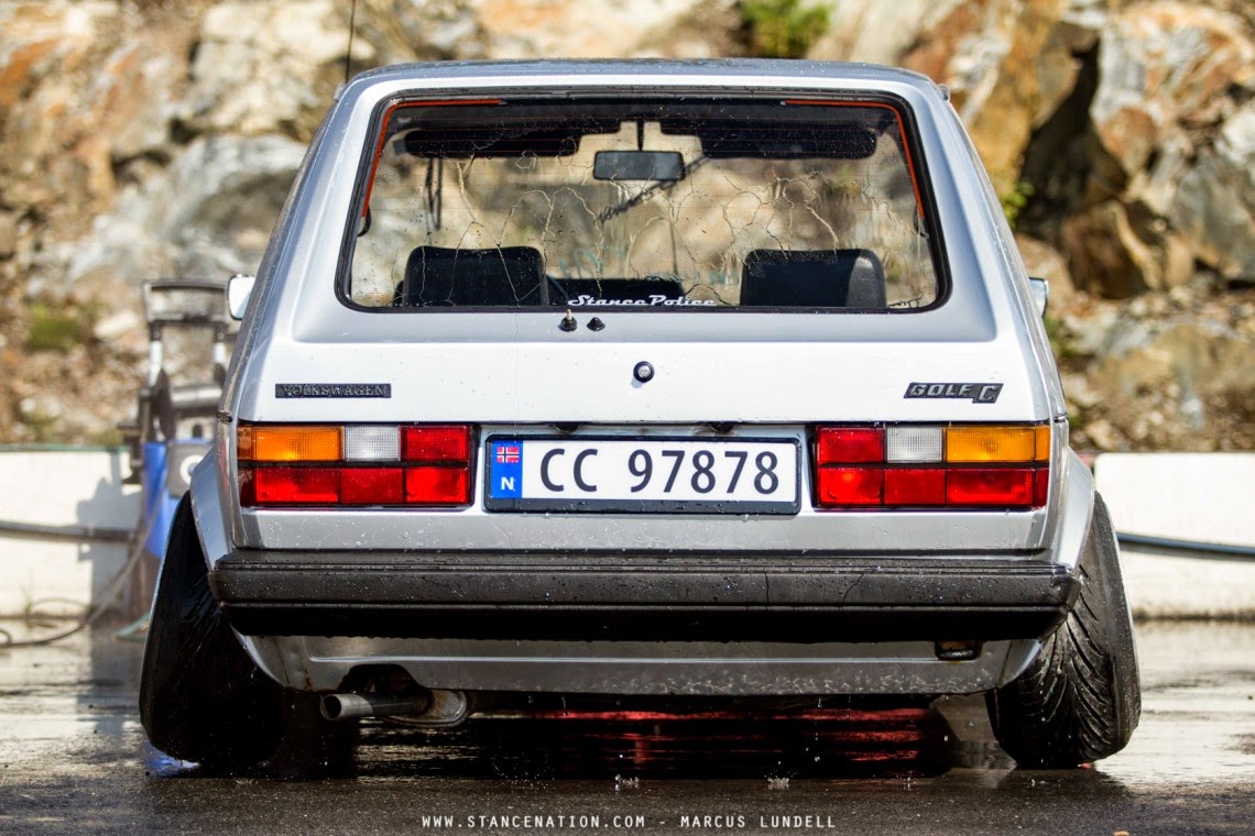 VW Life Style: Negative camber: Golf